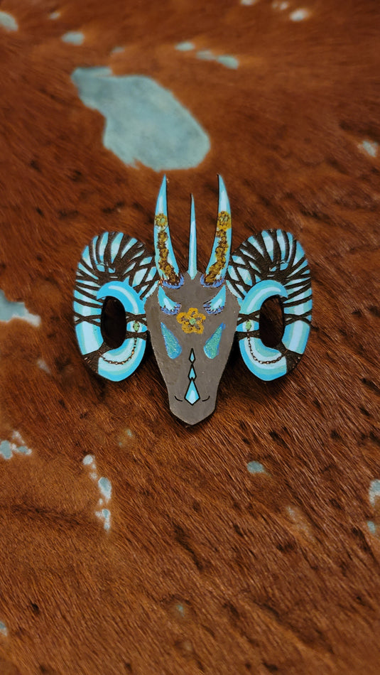 Custom Leather Furry Pins – DaSueDragon Designs