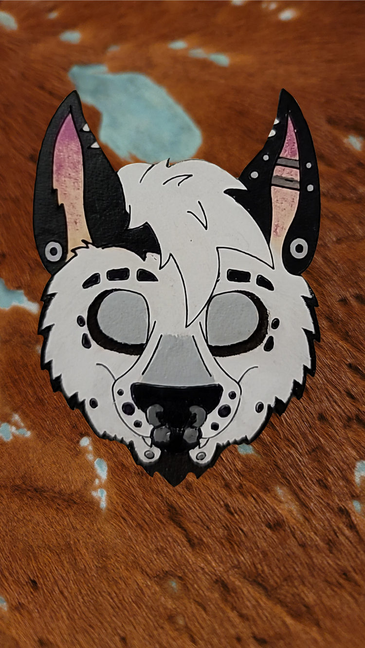 Custom Leather Furry Pins – DaSueDragon Designs